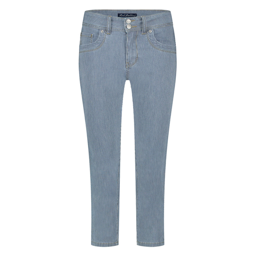 Red Button Suze Cropped Stripe Cotton Jean Blue/white – SisterOnlinestore