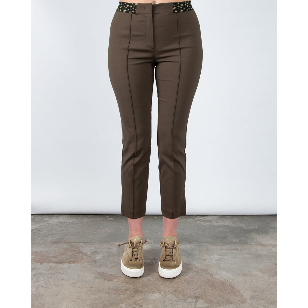 Marc Cain Leo Hike Rethink Together Sydney Narrow Leg Trouser Khaki ...
